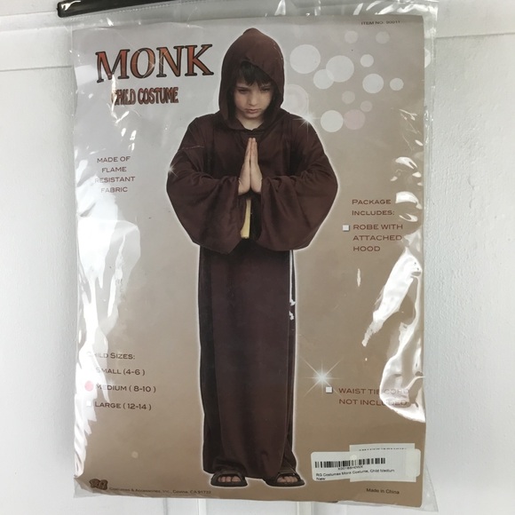Costumes and Accessories | Costumes | Monk Costume | Poshmark